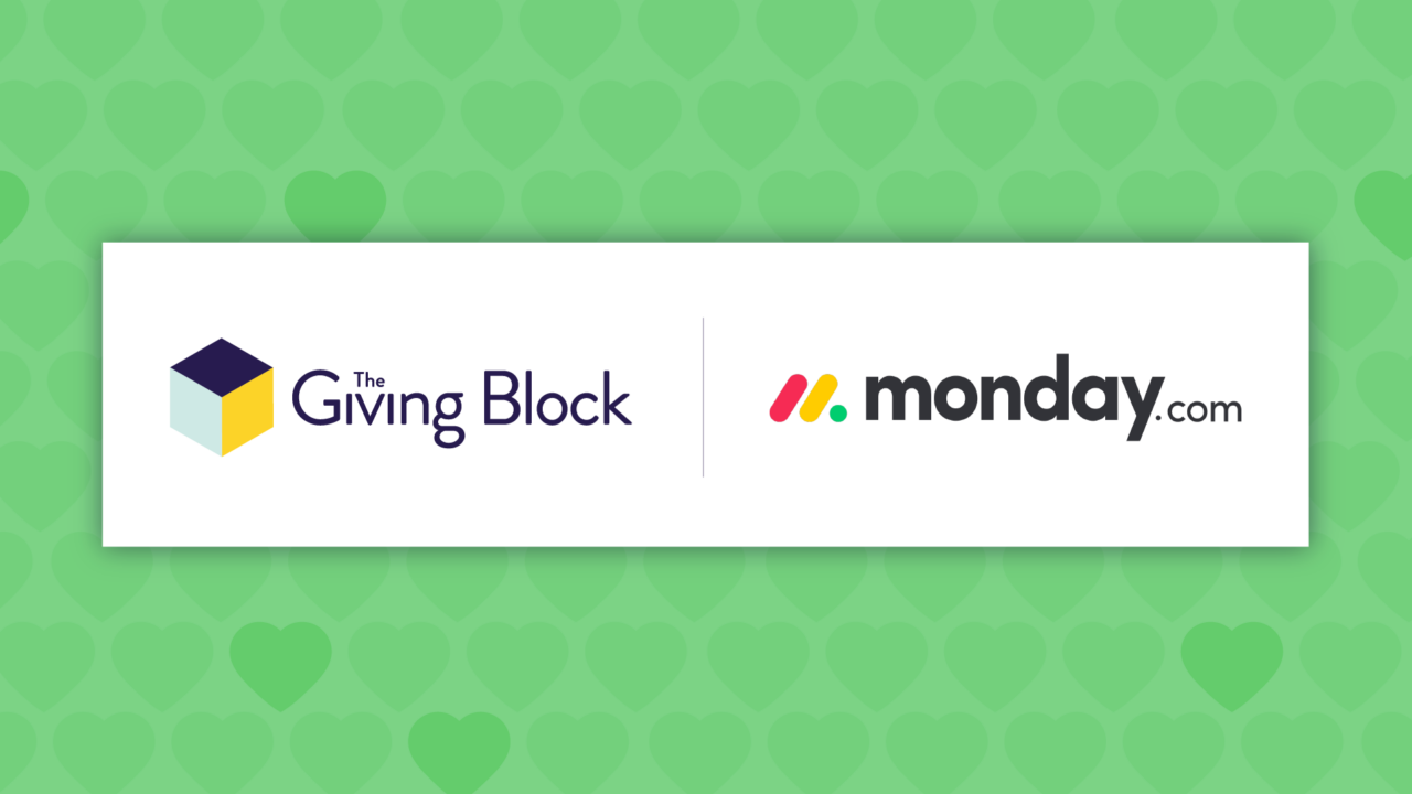 The Giving Block launches integration with monday.com