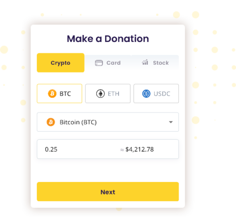 Why Donate Crypto & Stocks | Fundraise with Crypto - The Giving Block