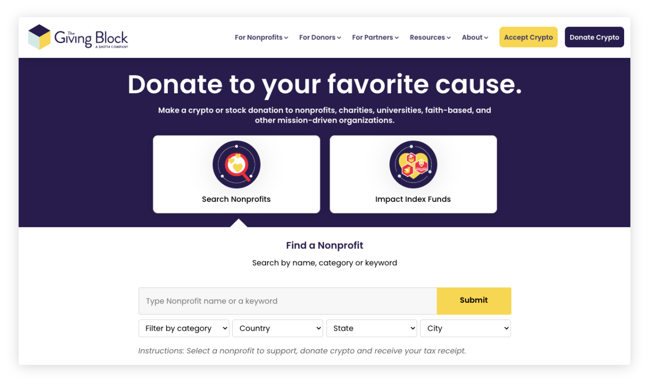 The Giving Block Adds MetaMask Integration for Crypto Donations The Giving Block Adds MetaMask Integration for Crypto Donations