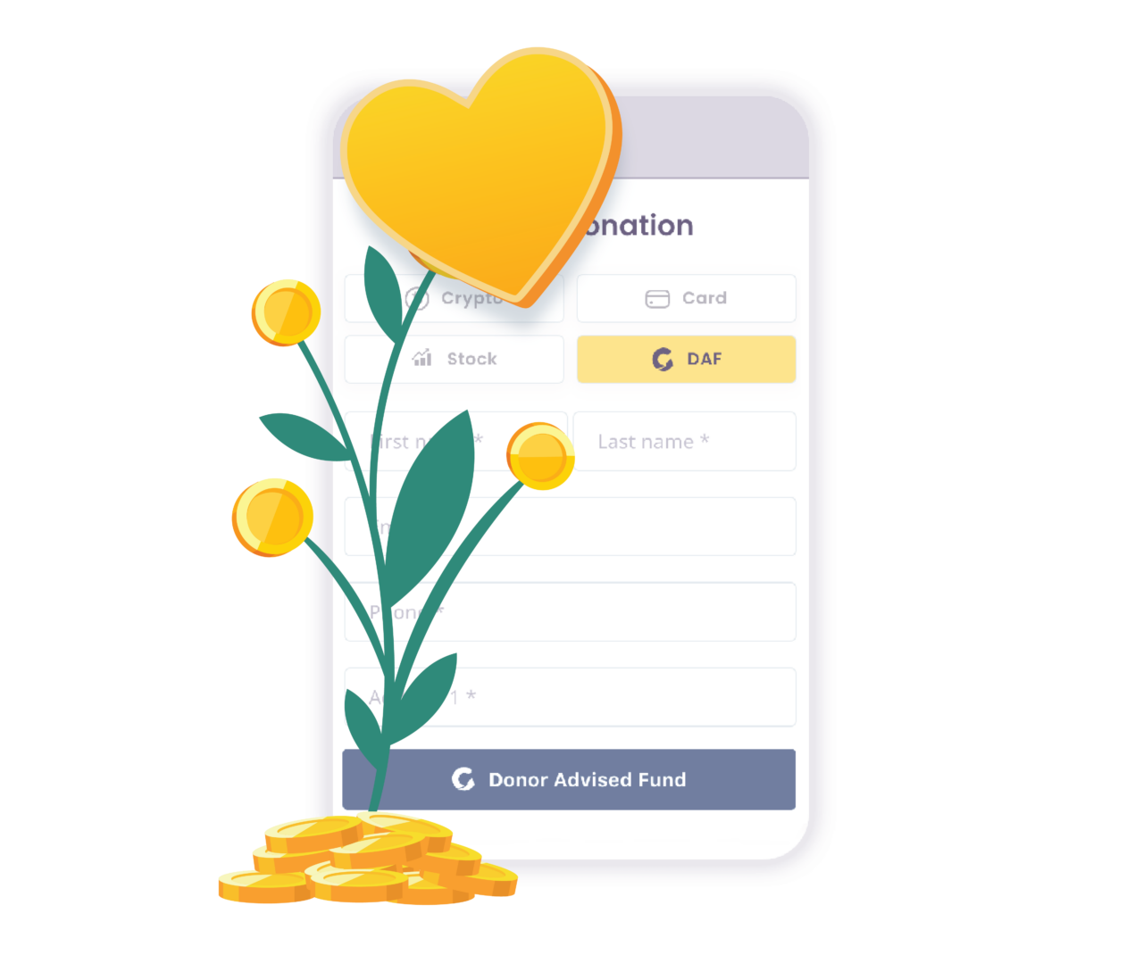 Accept DAF Donations | The Giving Block