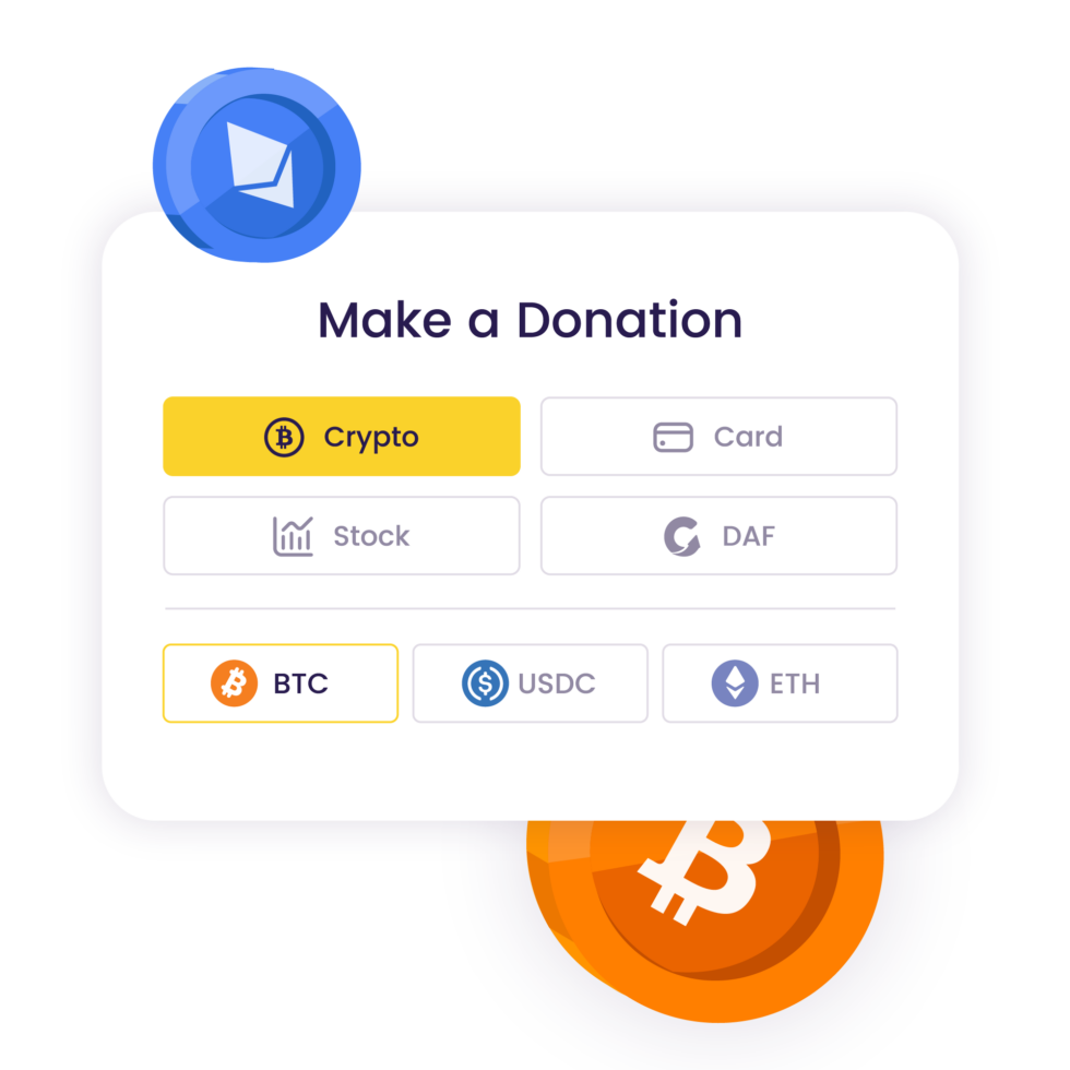 Accept Crypto Donations and Fundraise with NFTs - The Giving Block