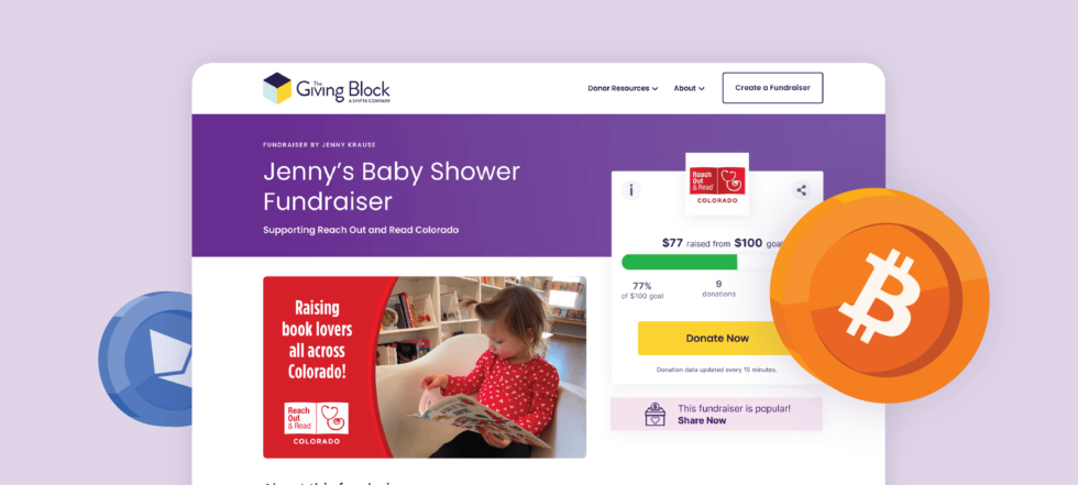 Donate Crypto, Stocks and DAF to Nonprofits - The Giving Block